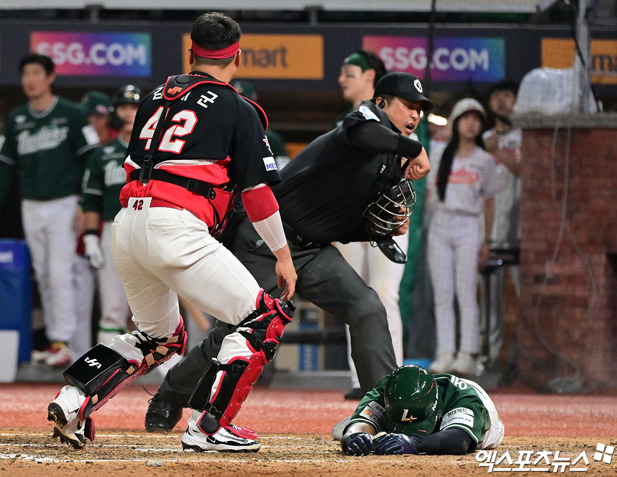 KIA-SSG '누구도 웃지 못했다' 11회 연장 승부 끝 5-5 무승부 [문학:스코어]