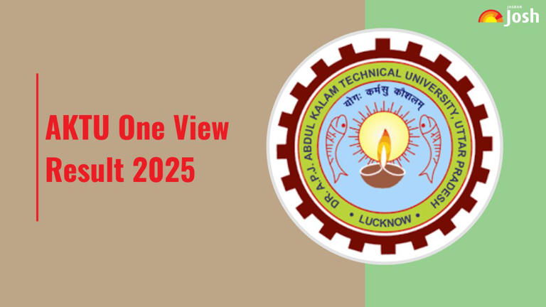 AKTU Result 2025 OUT at aktu.ac.in; Direct Link to Download AKTU One ...