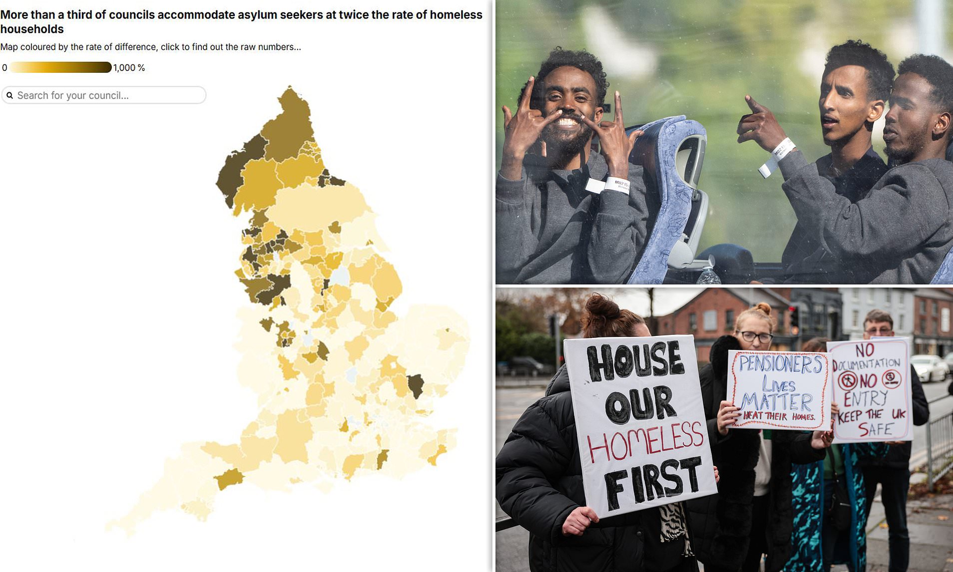 Proof UK cares more about asylum seekers than its own citizens?