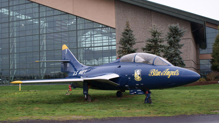 Every Fighter Jet Flown By The Blue Angels, From 1946 To Present