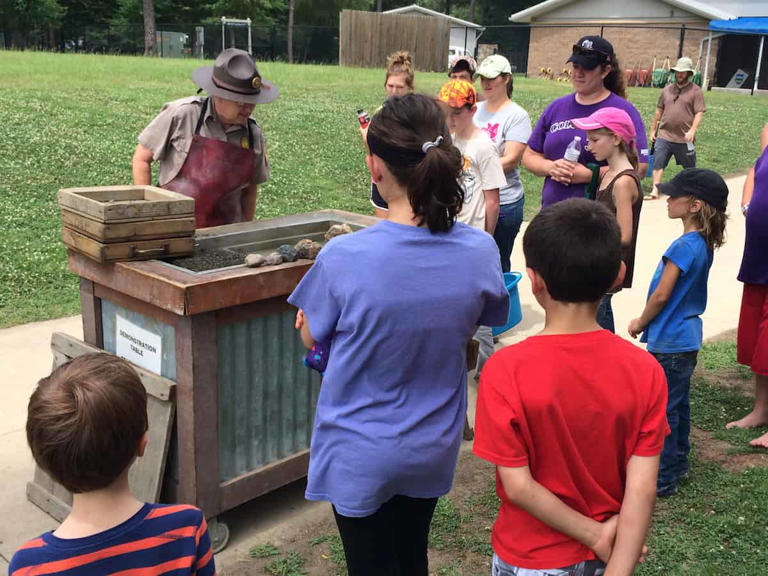 Digging for FREE Diamonds at Crater of Diamonds State Park