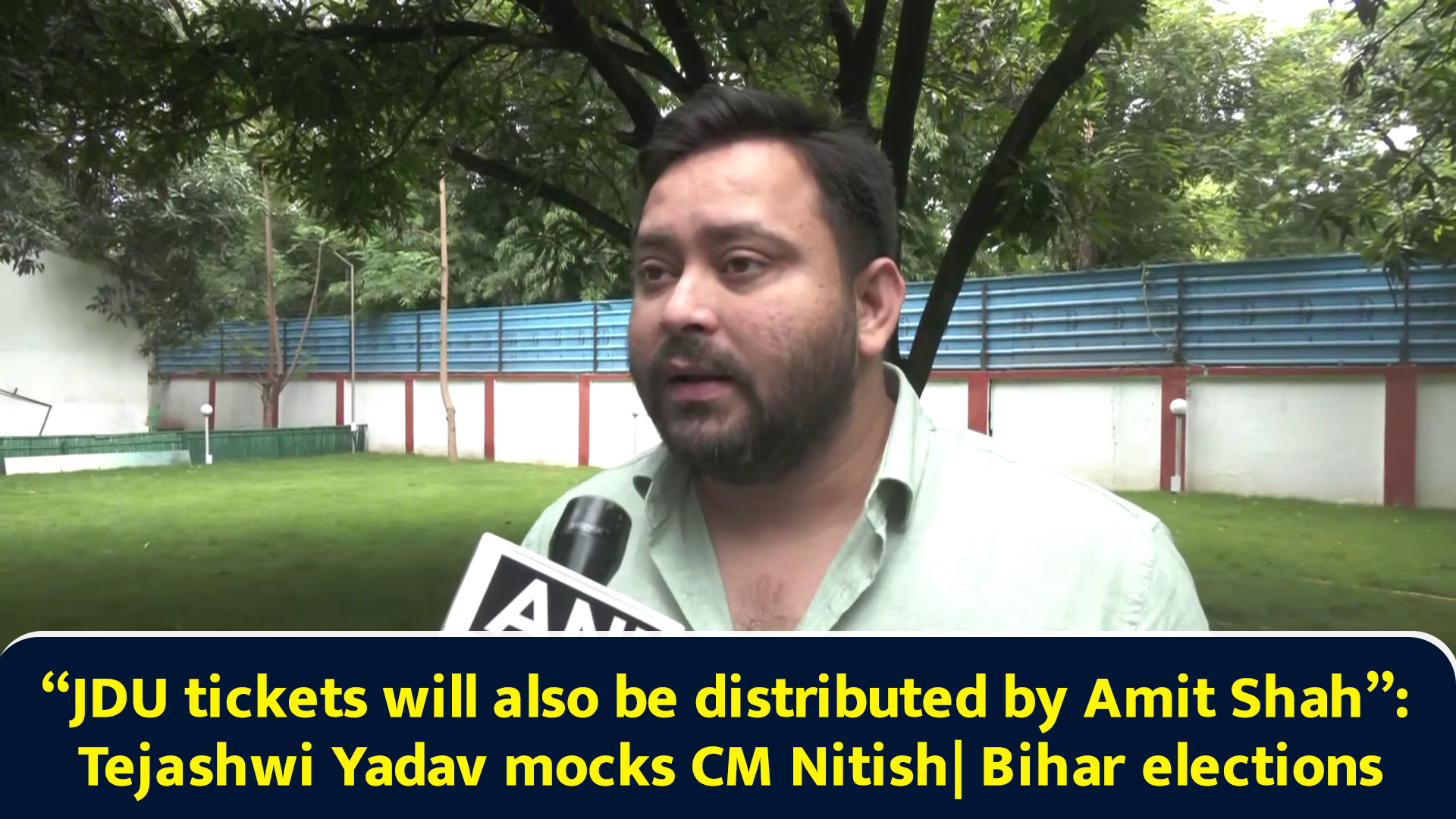 “JDU tickets will also be distributed by Amit Shah”: Tejashwi Yadav mocks CM Nitish| Bihar elections