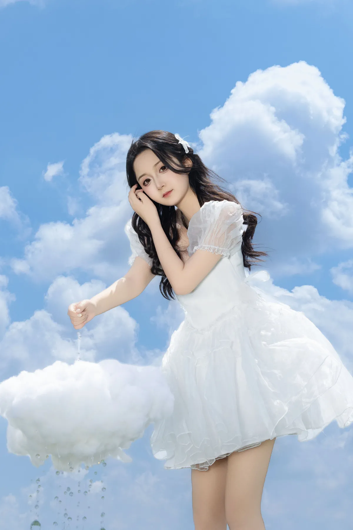 少女的云朵梦 | 摄影 瑾之