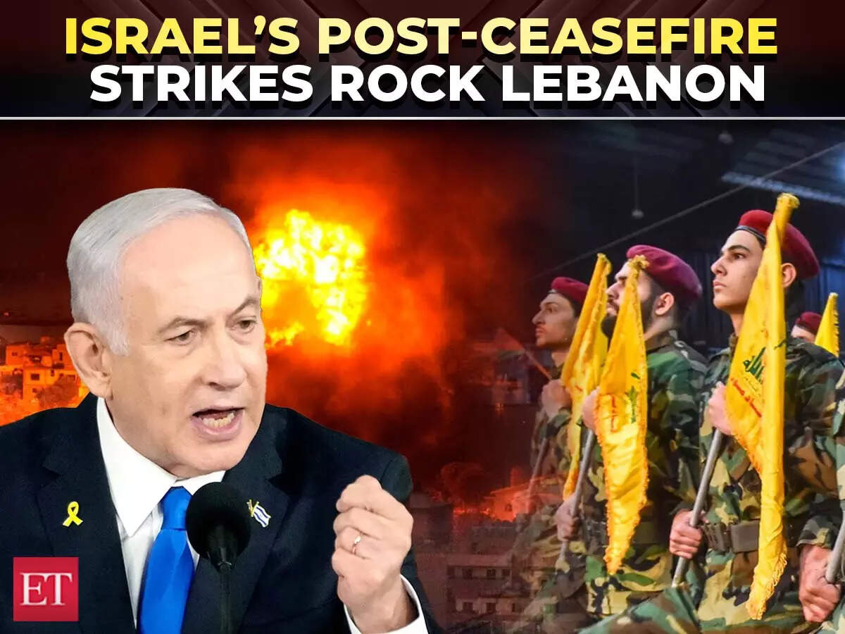 Watch: Israel resumes strikes on Hezbollah in Lebanon after ceasefire ...
