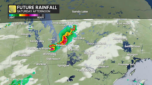 Renewed storm, funnel cloud potential shifts on the Prairies
