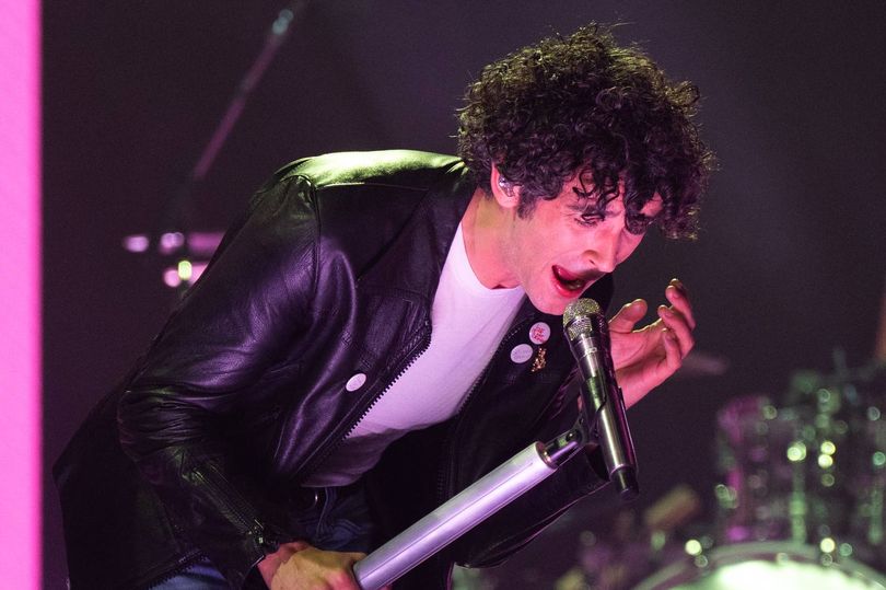The 1975's Matty Healy shares emotional 'friendship' message on stage