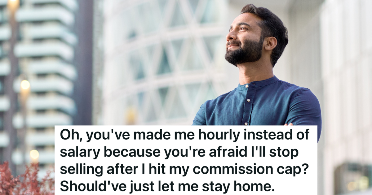 Salesman Thought He Was On Salary, But When He Found Out He Was An ...