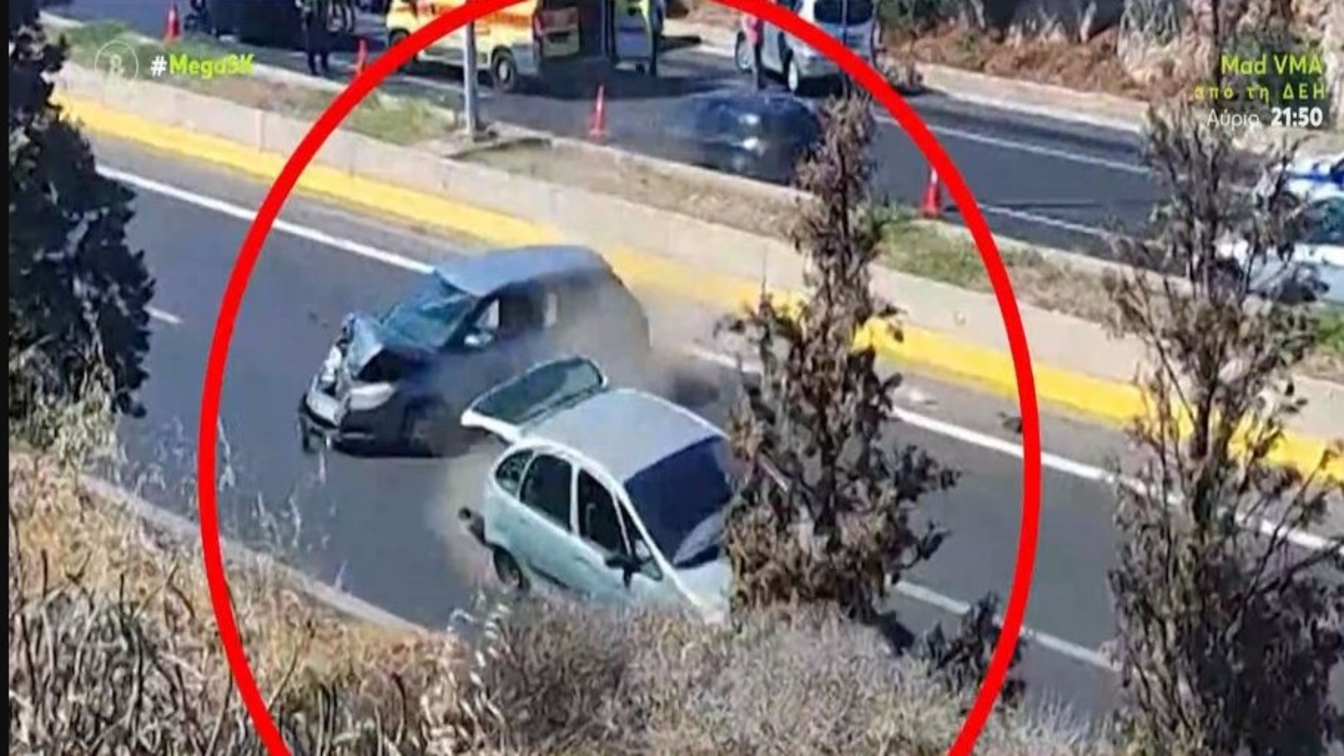 Κρήτη: Οδηγοί κοιτούσαν καραμπόλα που έγινε στο αντίθετο ρεύμα και ...