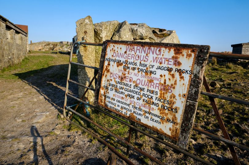 Dangerous beauty of Cornwall's abandoned flooded quarries