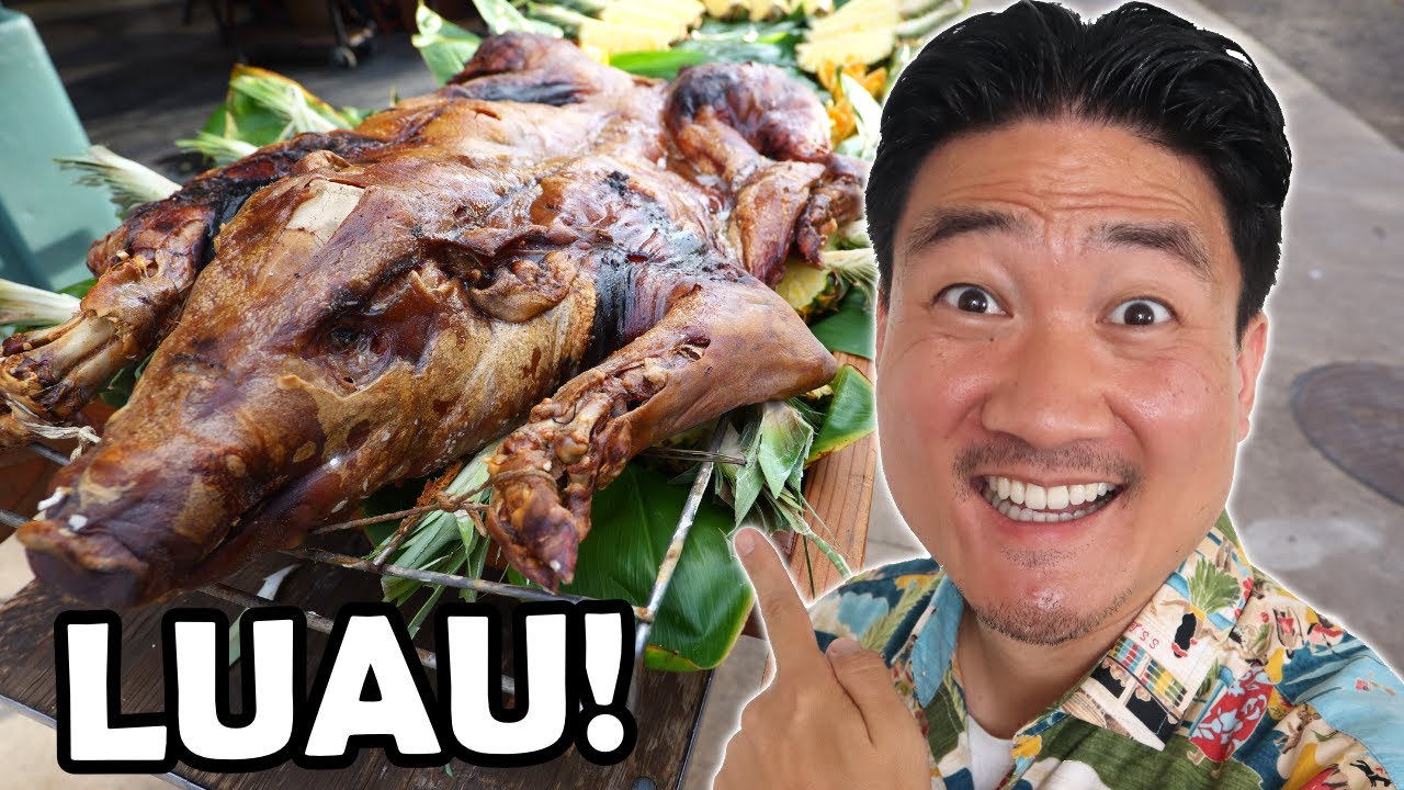 LUXURY All You Can Eat Luau Buffet at the Ritz-Carlton Maui!