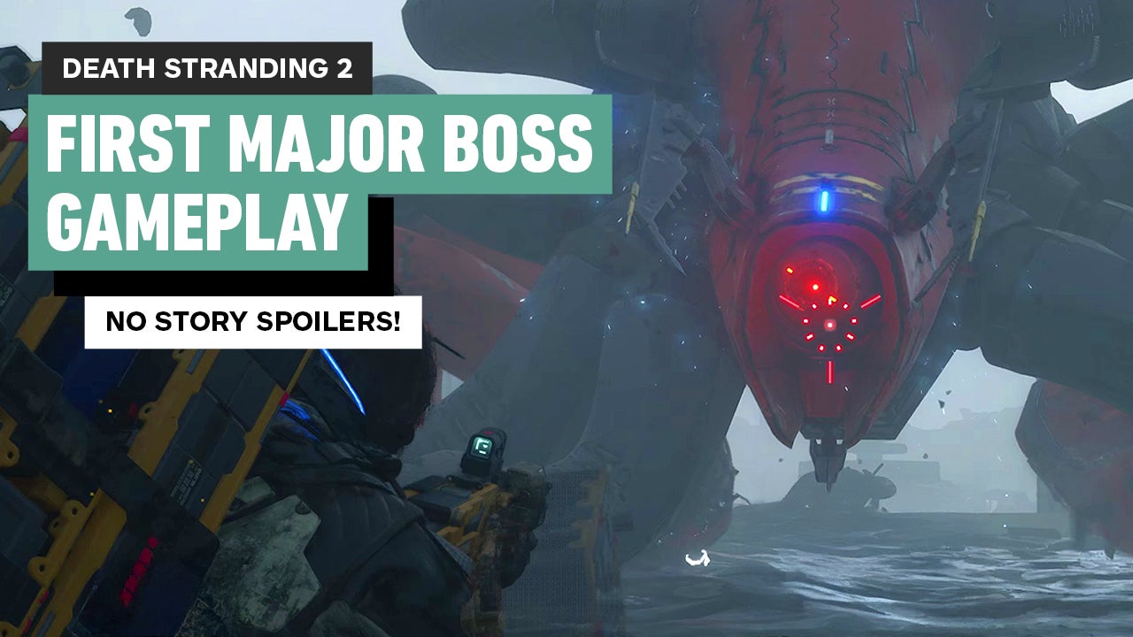 Death Stranding 2: First Major Boss Fight | PS5 Pro 4K 60FPS Gameplay