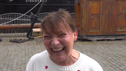 Lorraine Kelly ‘terrified’ after climbing up 25-ft ship in Dundee ...