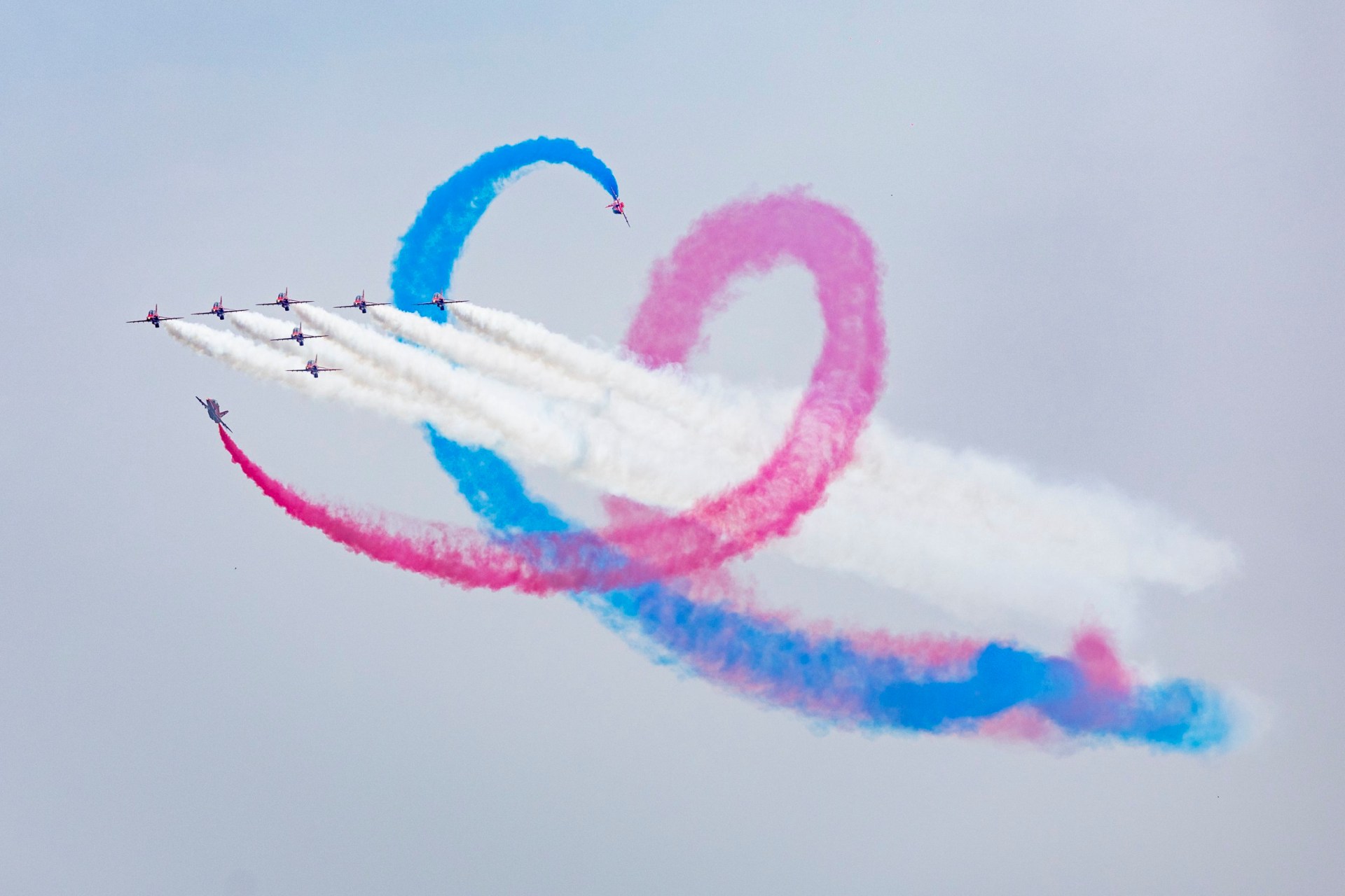 Red Arrows reveal Armed Forces Day flyover route