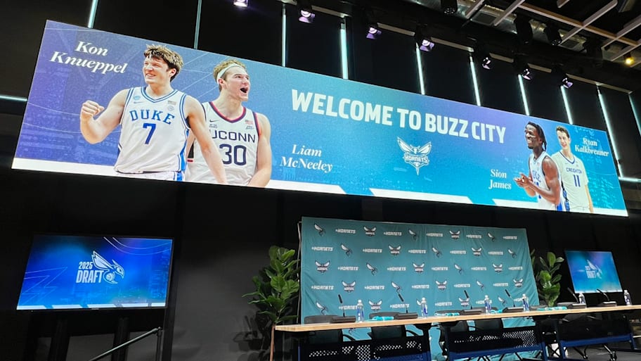 Jersey numbers have been chosen by all four of the Hornets' 2025 draft ...