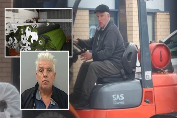 Man caught loading rolls of 'cocaine-filled fake grass' along Teesside dock