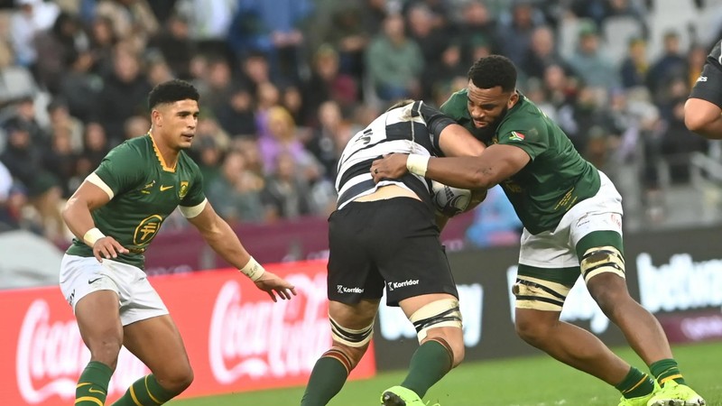 Springboks dominate Barbarians, but Rassie Erasmus calls for ...