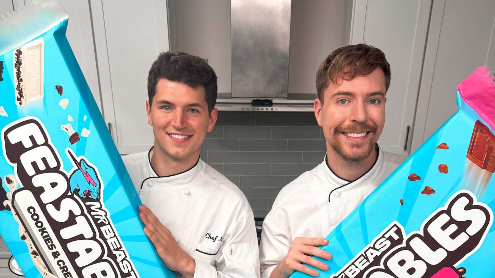 MrBeast and Celeb Chef Nick DiGiovanni Team Up for Feastables Partnership