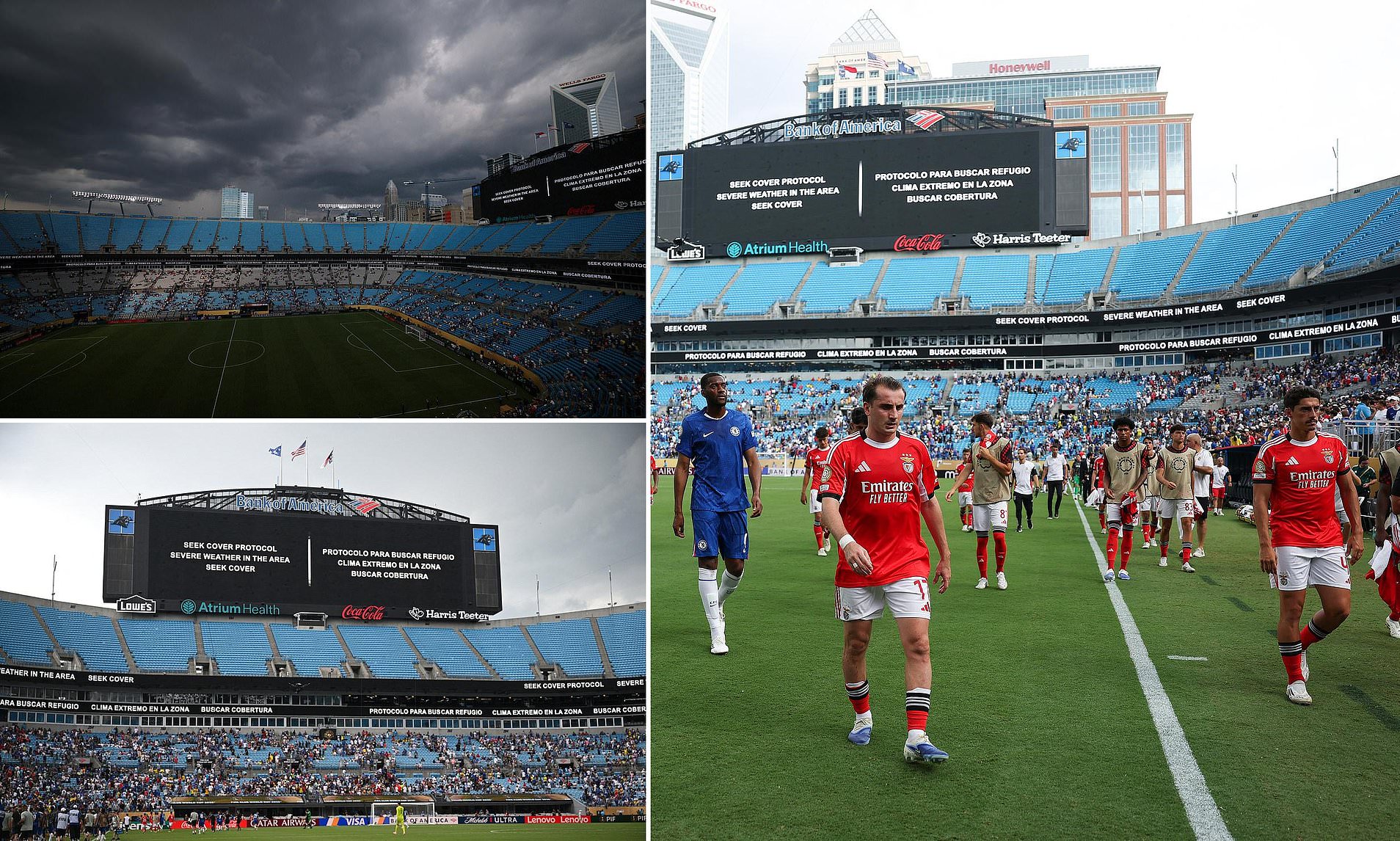 Chelsea Club World Cup match is SUSPENDED just five minutes before full ...