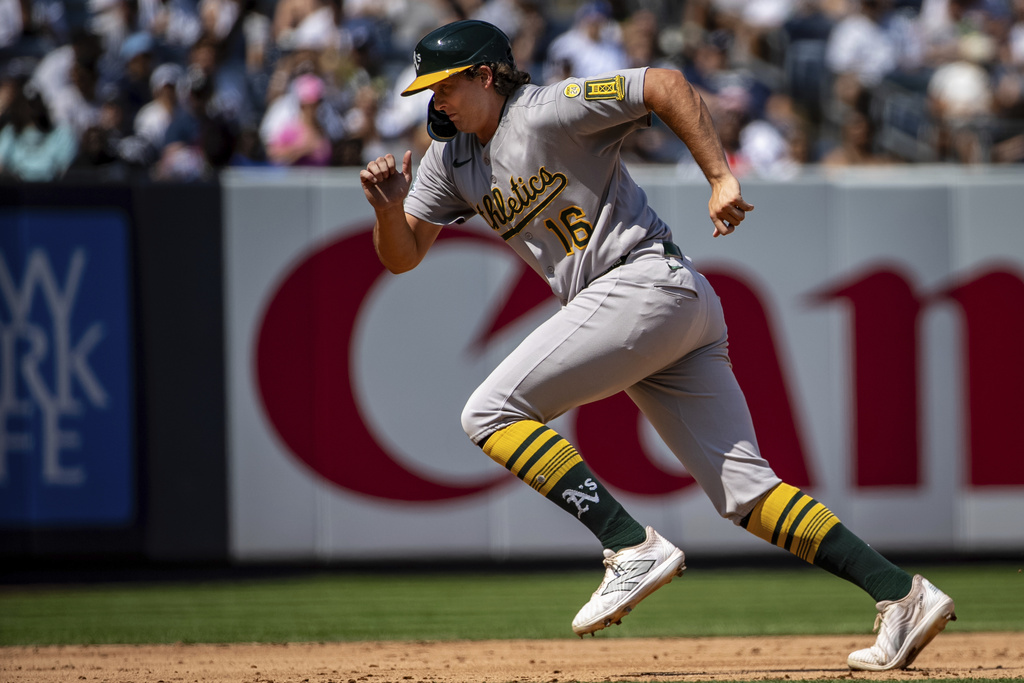 Nick Kurtz of A's hits 11th home run in 22-game span, 2 months after ...
