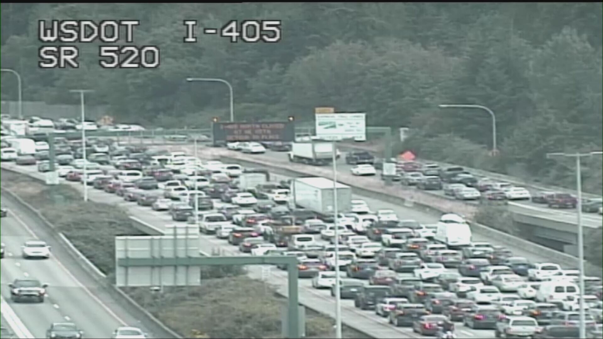 Greater Seattle area experiences heavy traffic during weekend closures ...