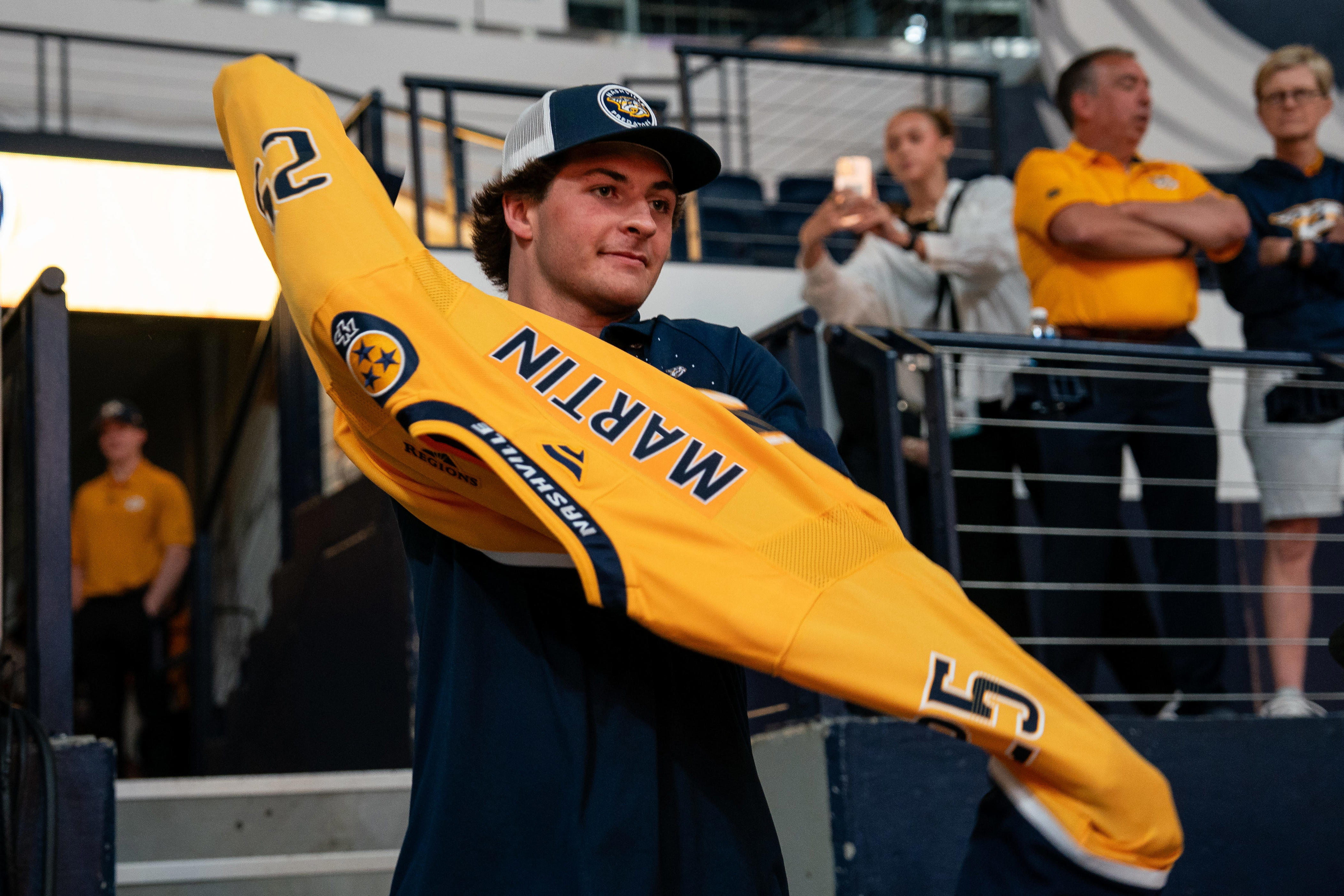 Why Brady Martin, 18, could start season on Nashville Predators roster ...