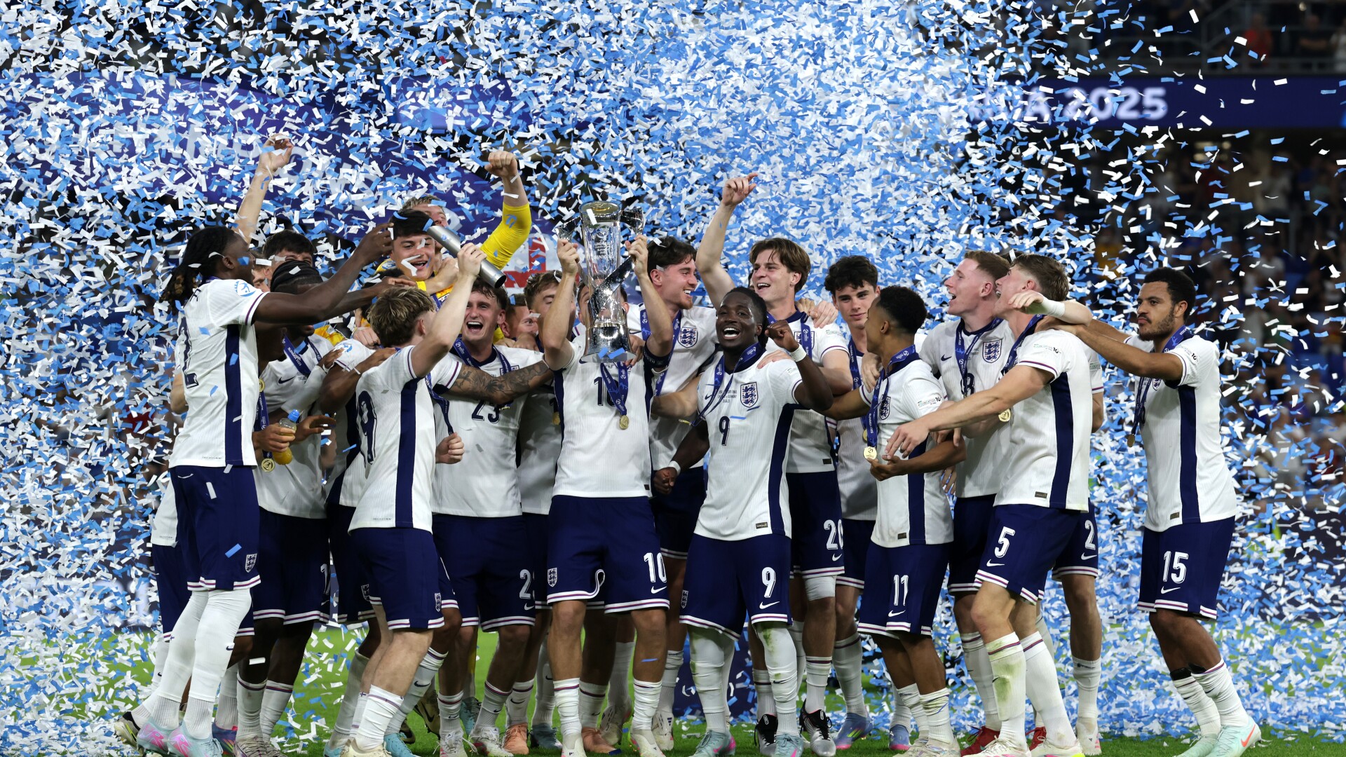 England win thrilling 2025 EURO U21 final over Germany after extra time