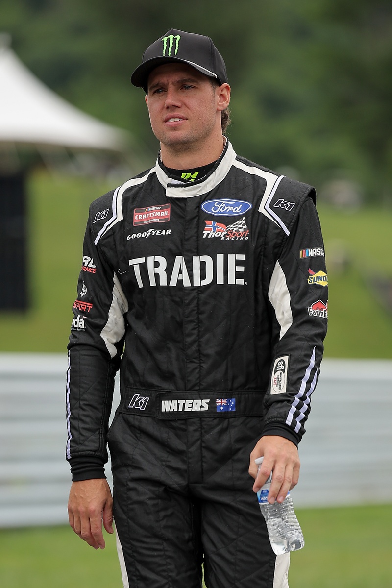 Australian Supercars star Cam Waters "stoked" after NASCAR Truck top five