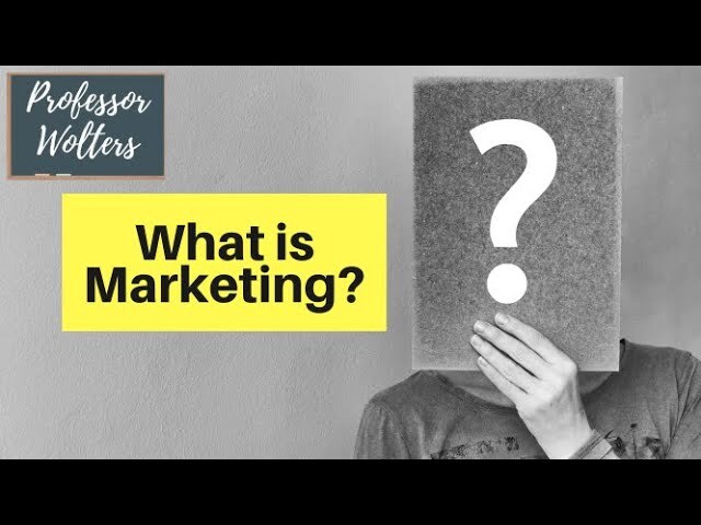 What is Marketing?