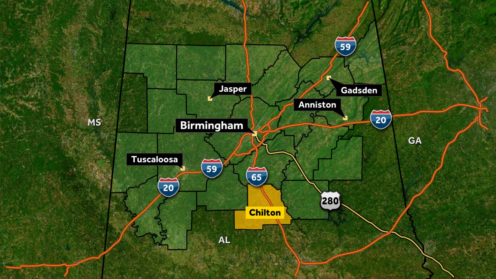 Both drivers killed in Chilton County head-on crash, troopers say