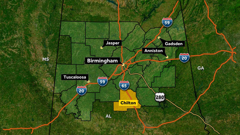 Man killed, another injured in Chilton County head-on crash
