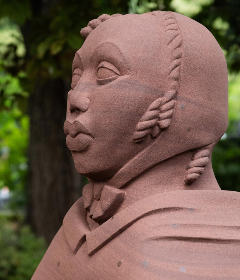 Rare statue of black woman unveiled in london