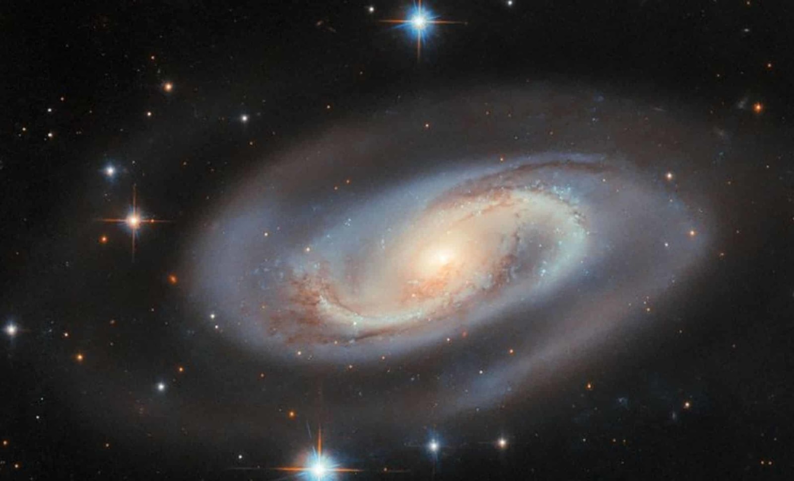 Hubble Spots an Active Galactic Center 250 Million Light-Years Away
