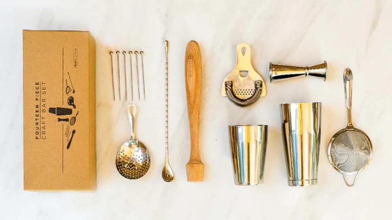 The Best Cocktail Sets To Revamp Your Home Bar