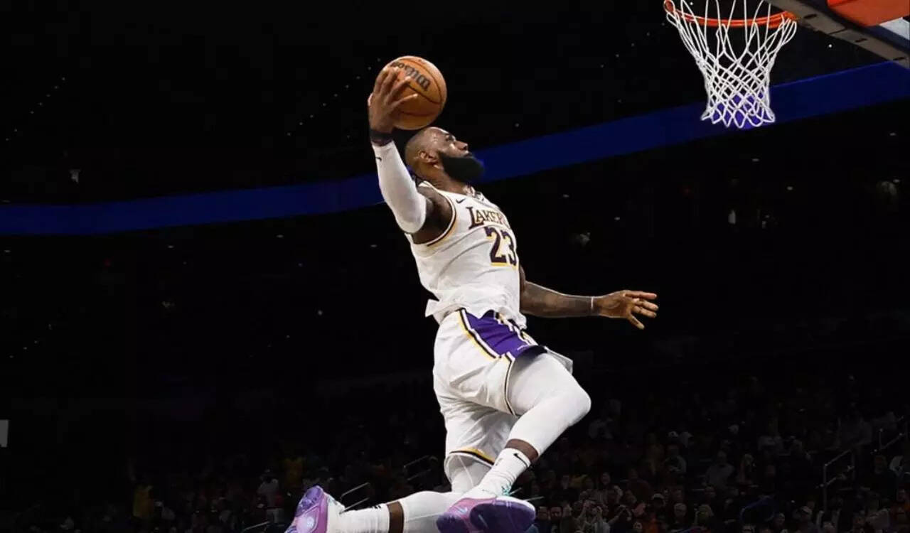 LeBron James hits the court with lifelong friend Randy “Ernie” Mims in ...