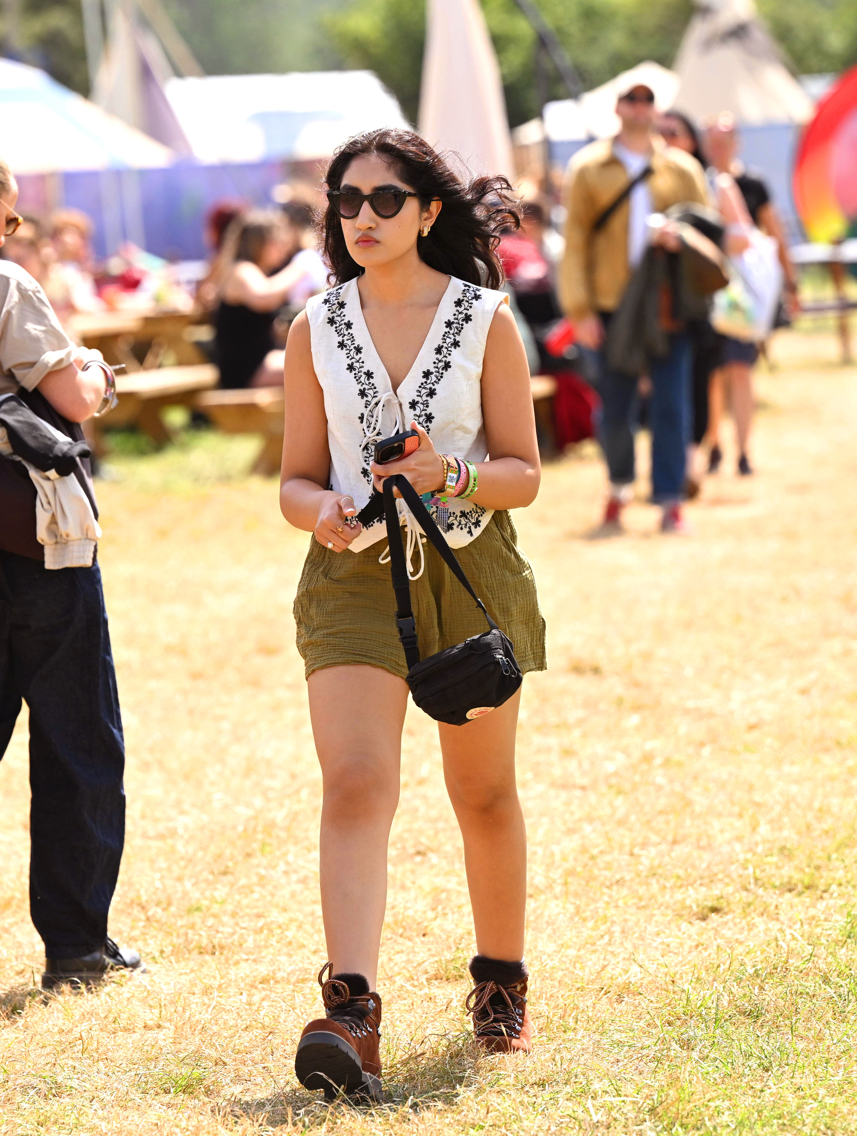 All the celebrity style from Glastonbury 2025: Mia Regan, Daisy Edgar ...