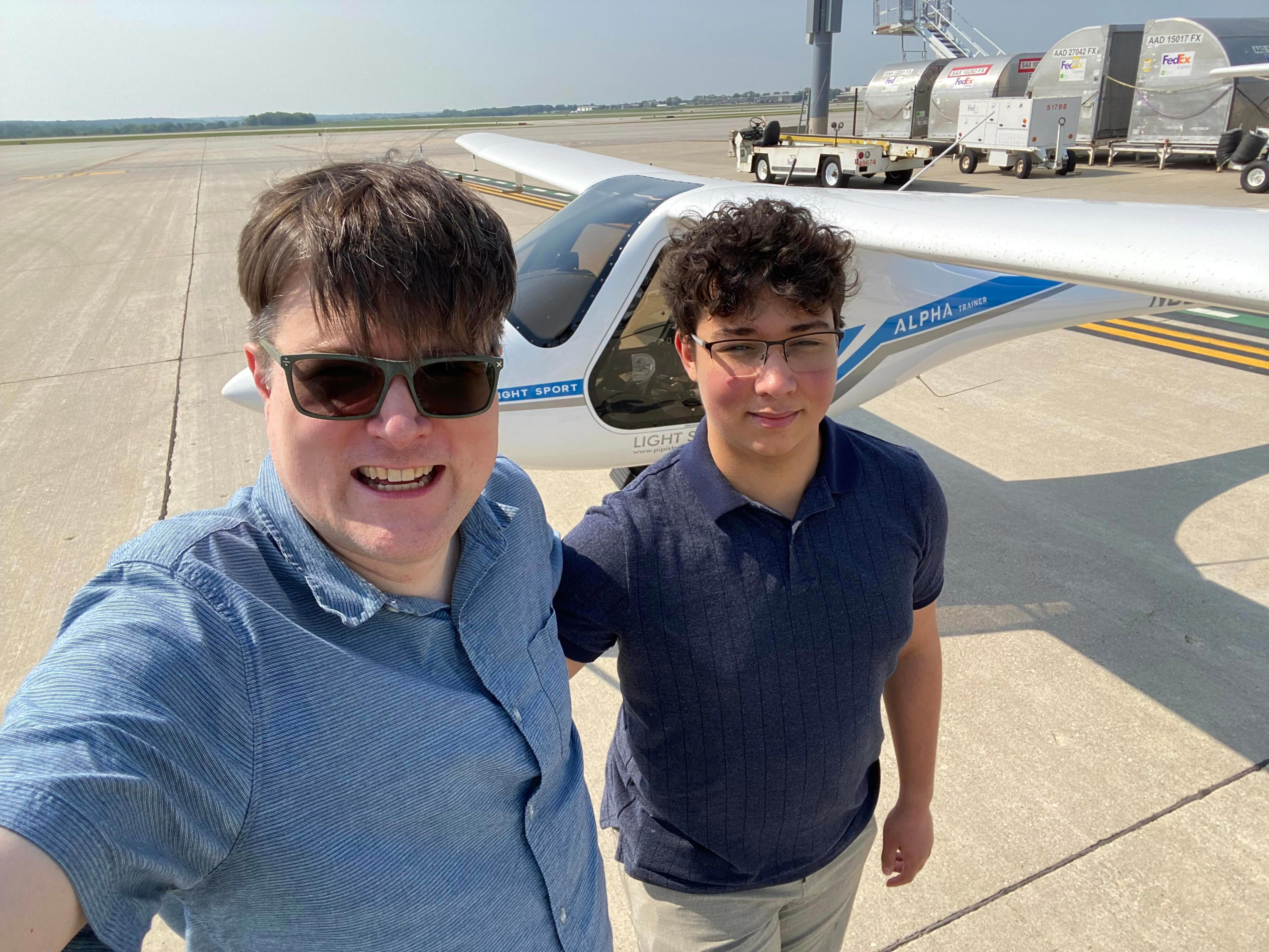 My 17-year-old will probably skip college and attend flight school ...
