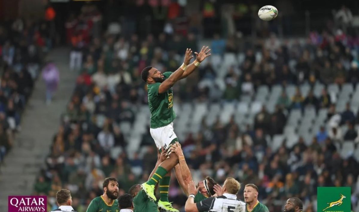 Vincent Tshituka scores two tries in his Springbok debut