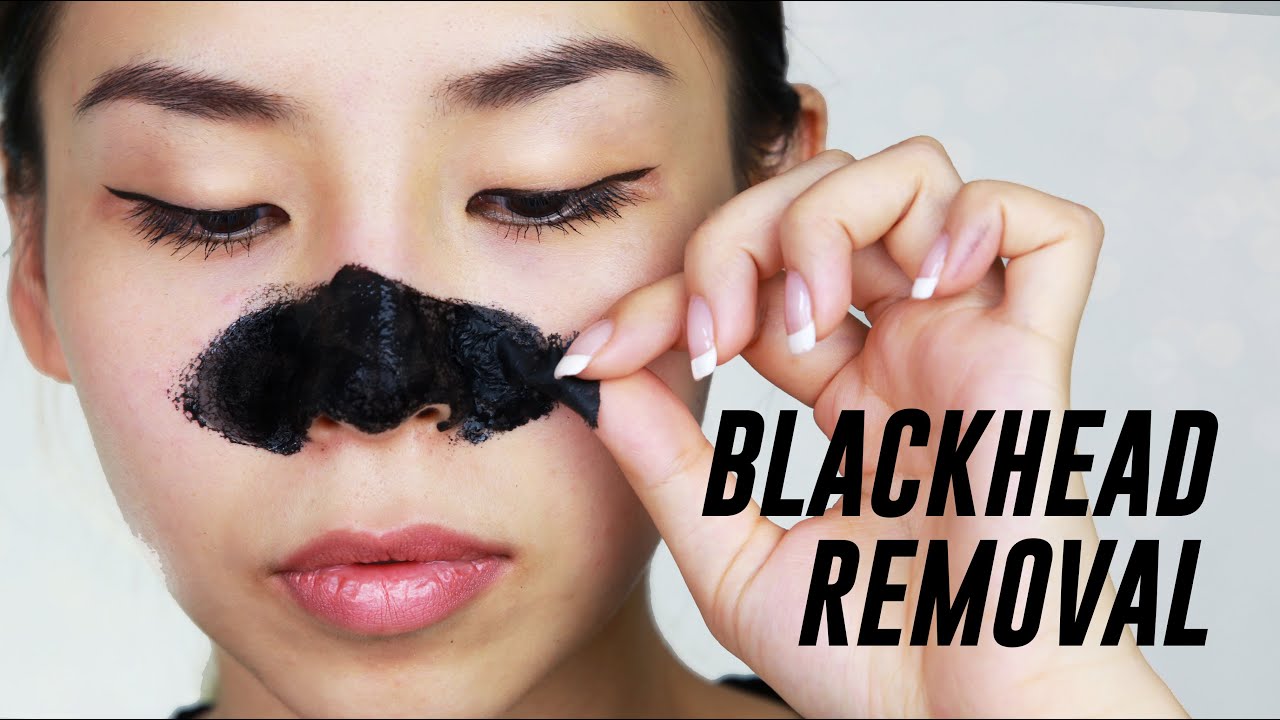Testing a Charcoal Blackhead Remover Mask