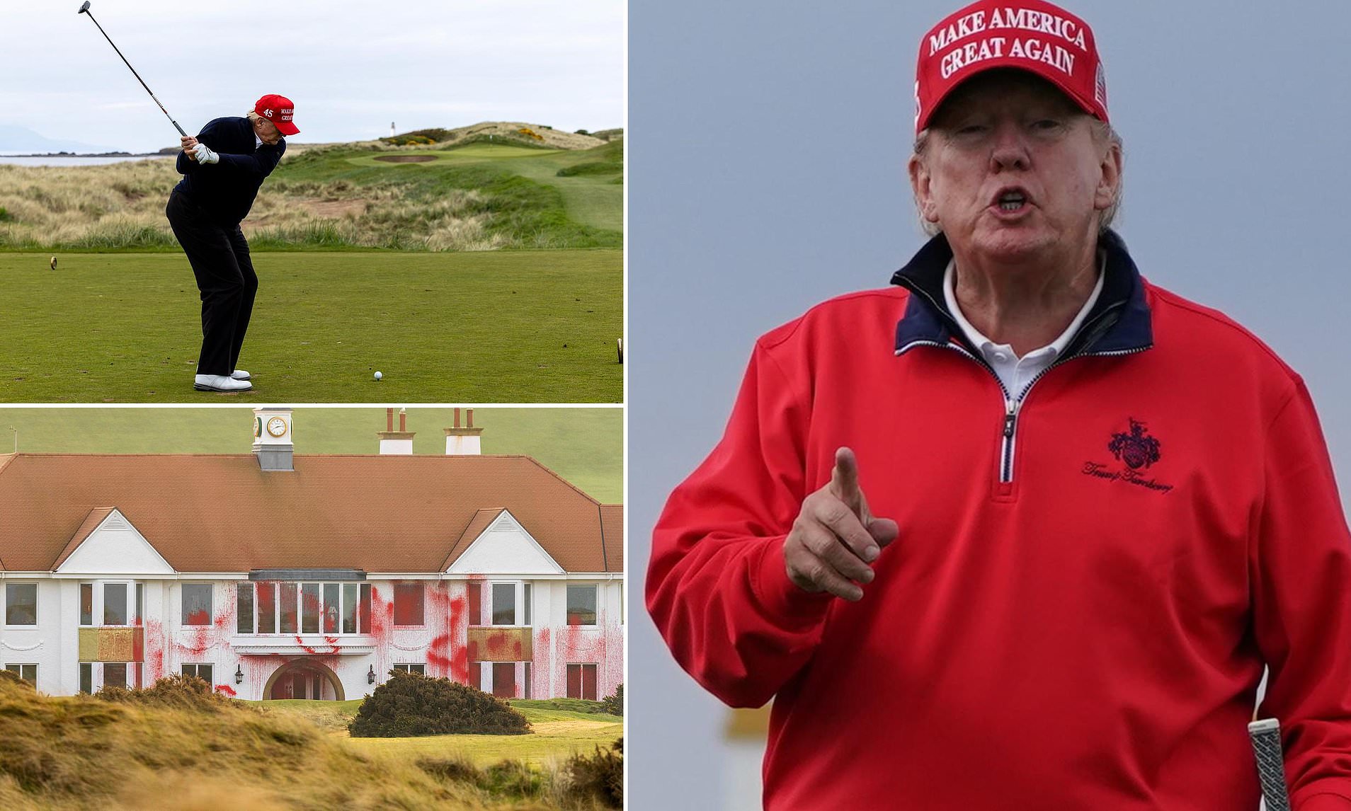 FORE! President Trump to visit Scotland (and his three golf courses ...