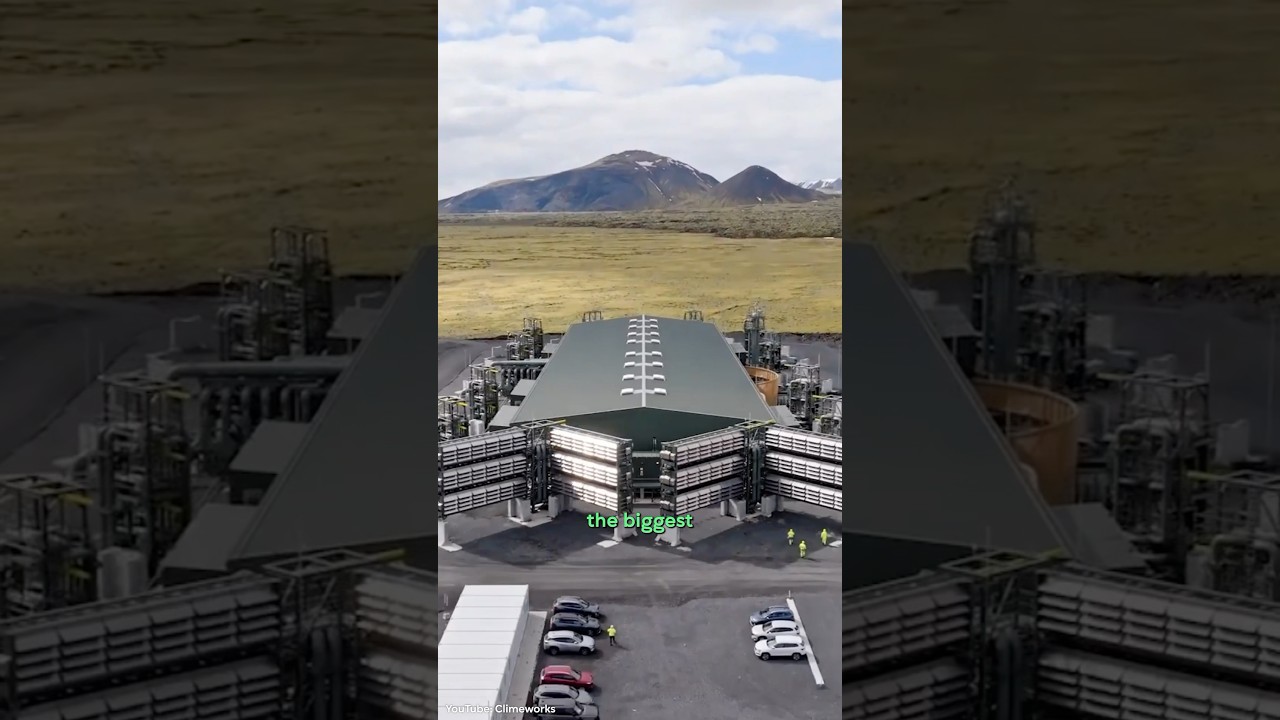 The Biggest Carbon Removal Factory Opened