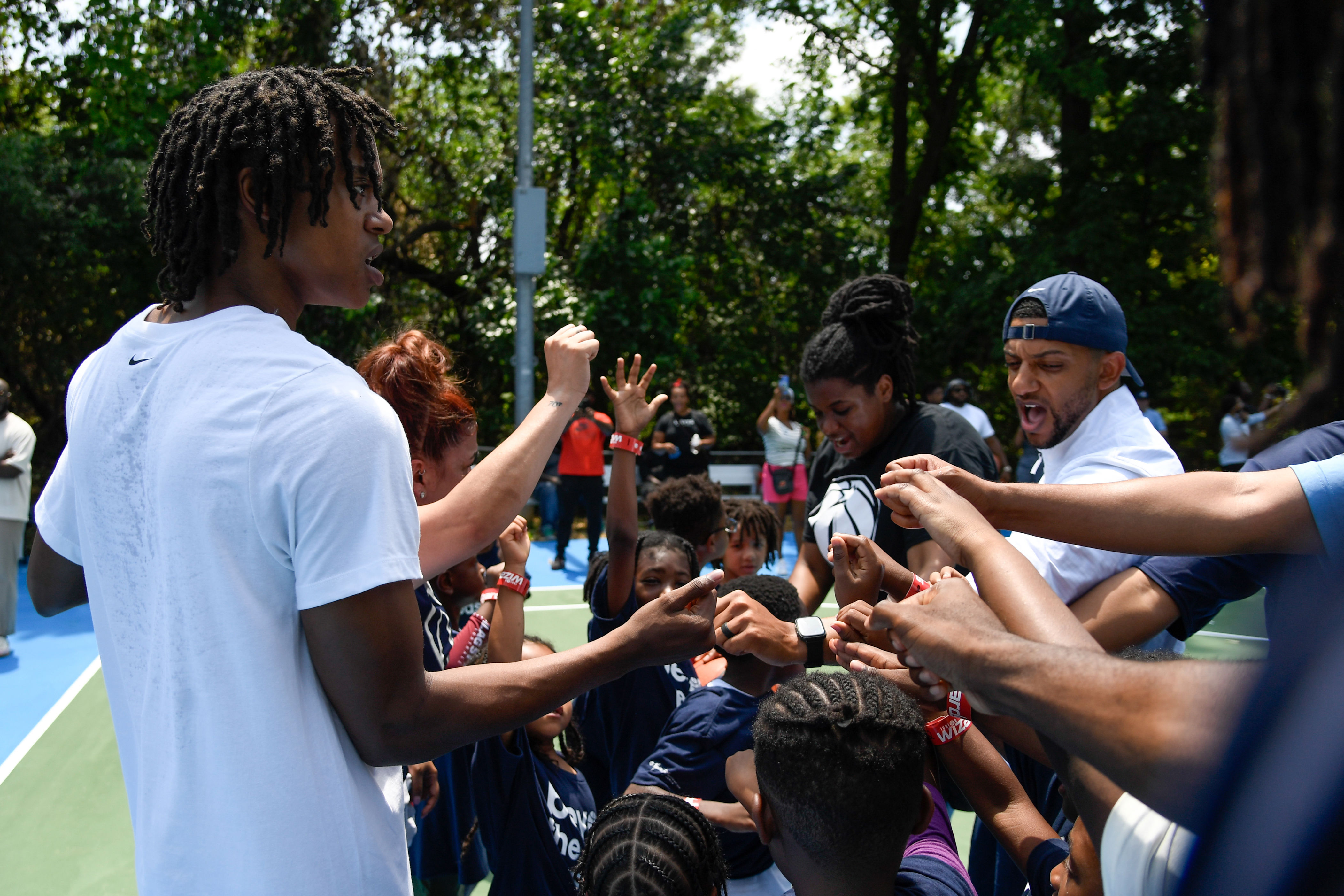 The Wizards’ draft picks aren’t afraid of a little hard work