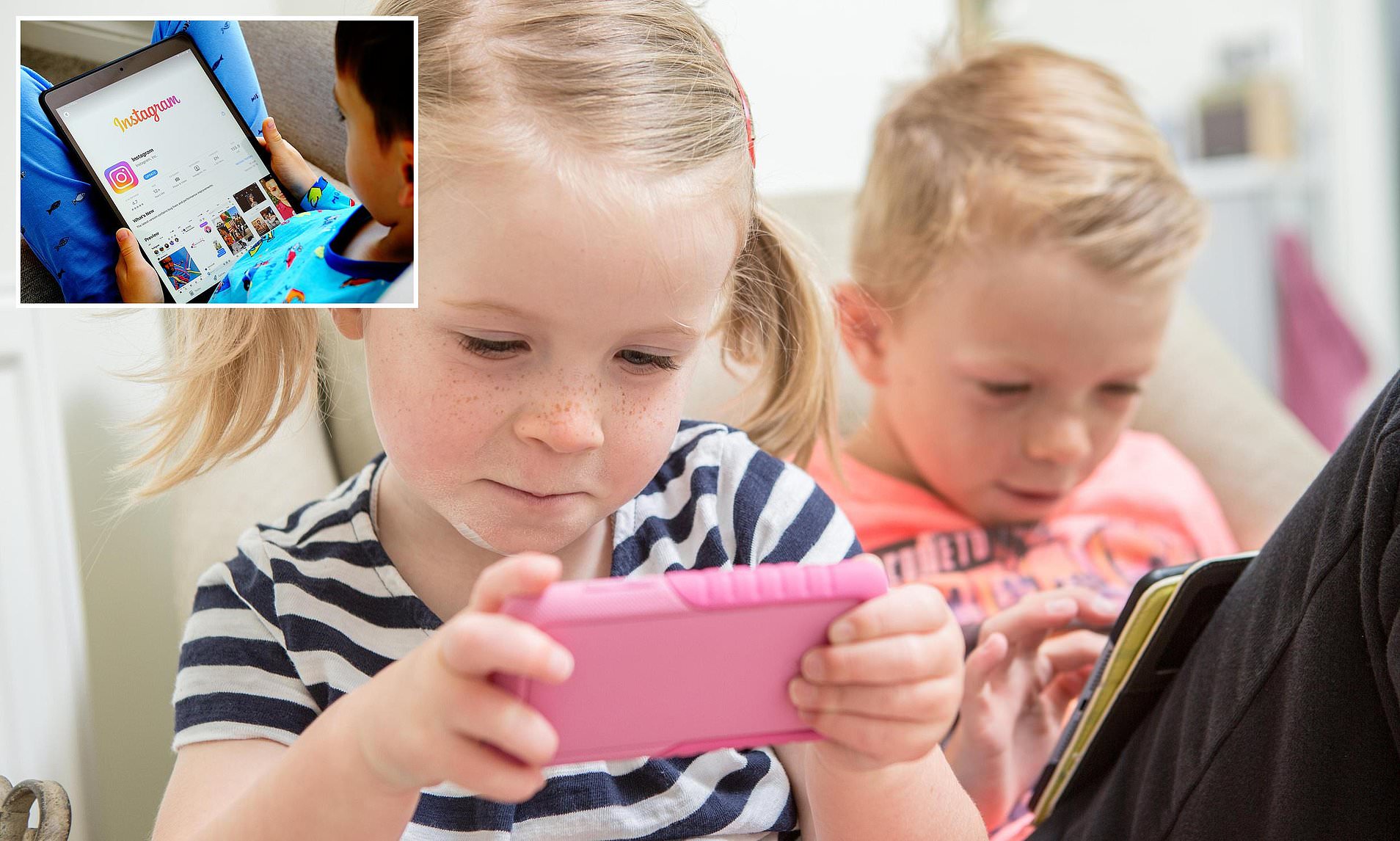 Parents warned to limit screen time, as research finds youngsters glued ...