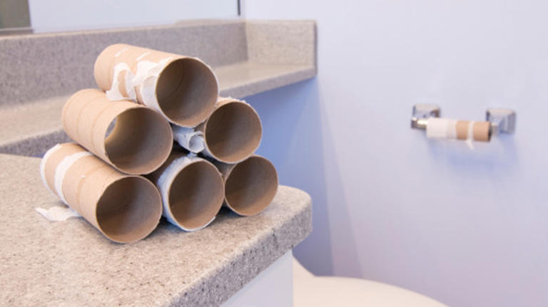 Don't Throw Out Old Toilet Paper Tubes: Reuse Them For A Lush Garden Oasis