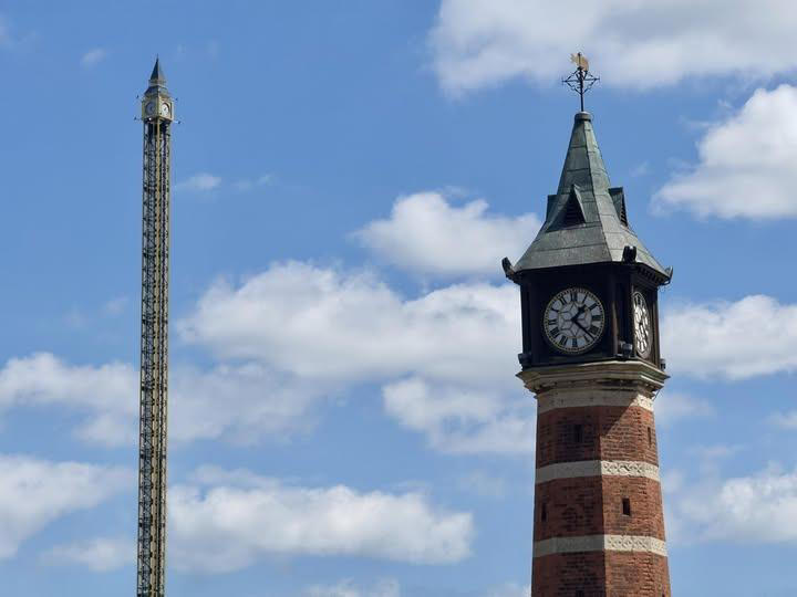 Watch exciting action footage from the new Big Ben Tower ride in Skegness