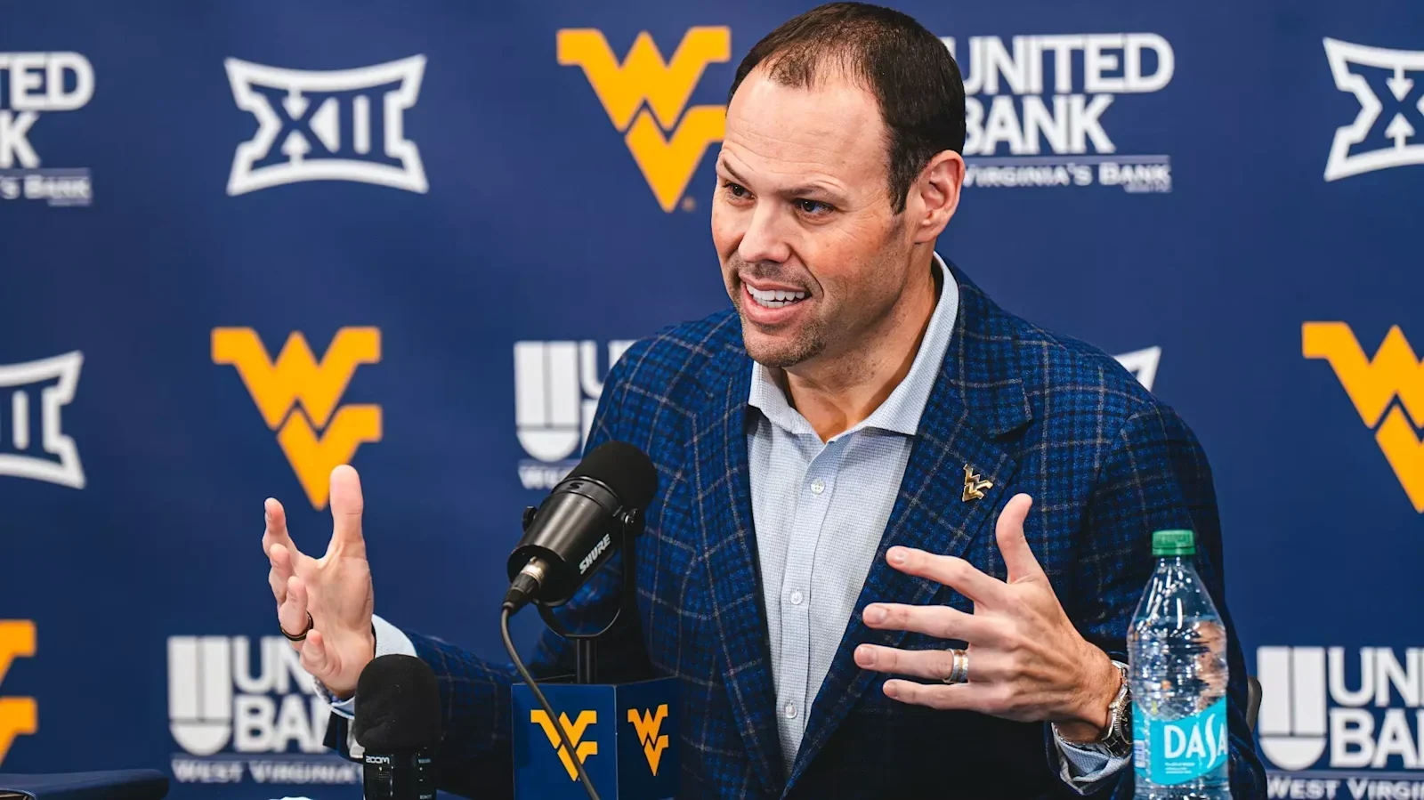 West Virginia AD Wren Baker discusses Darian DeVries departure