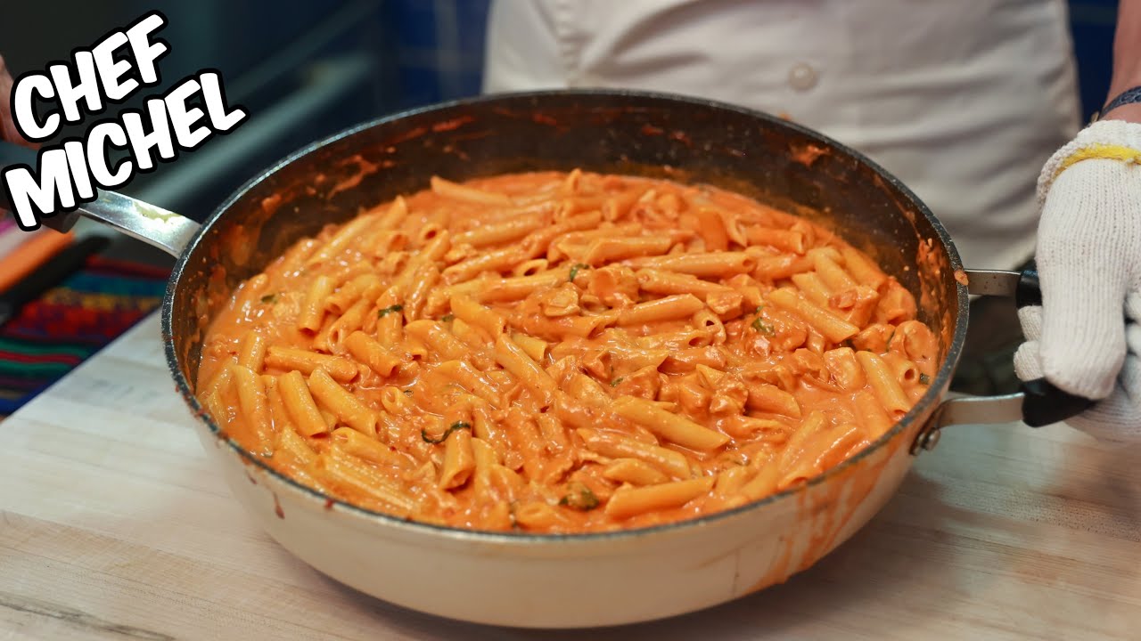 Recette rapide et économique de Pâtes Penne épicées et crémeuses