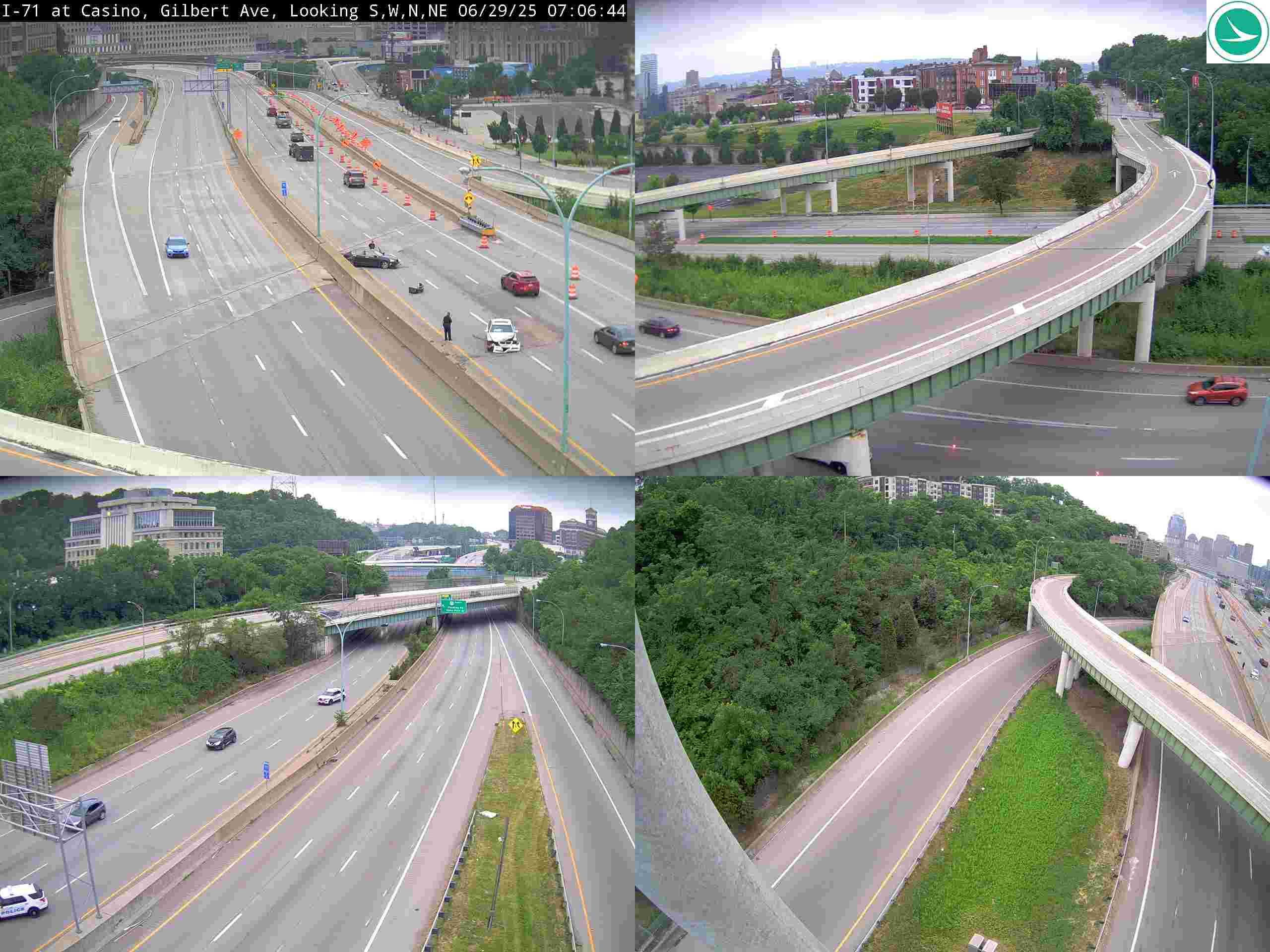 Crash with injuries reported on I-71 southbound blocking lanes in ...