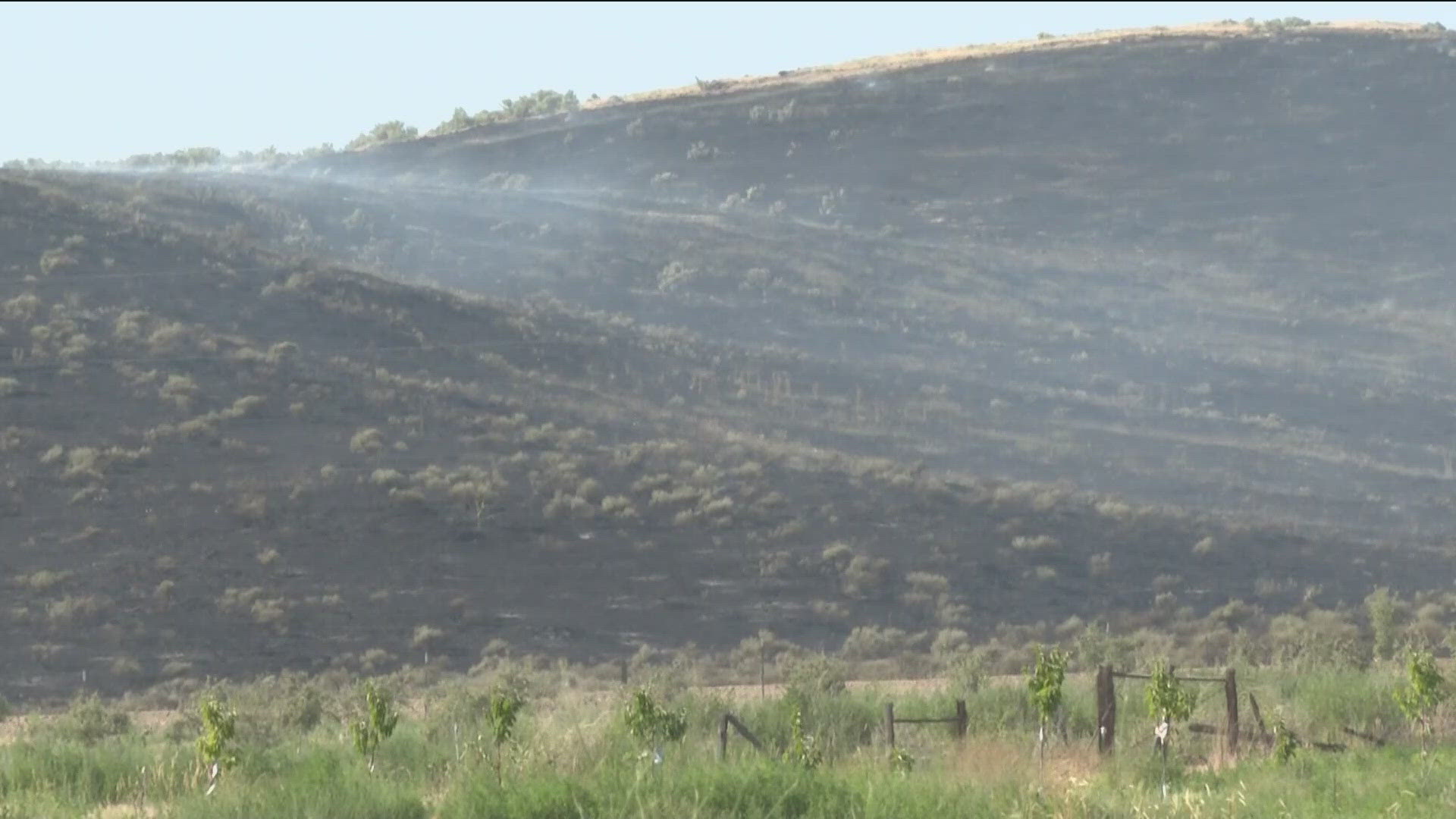 Crews battle 300-acre Homer Fire near Eagle foothills