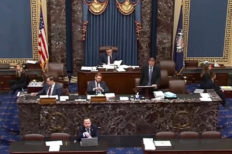 Senate votes 51-49 to advance President Trump’s ‘big beautiful ...