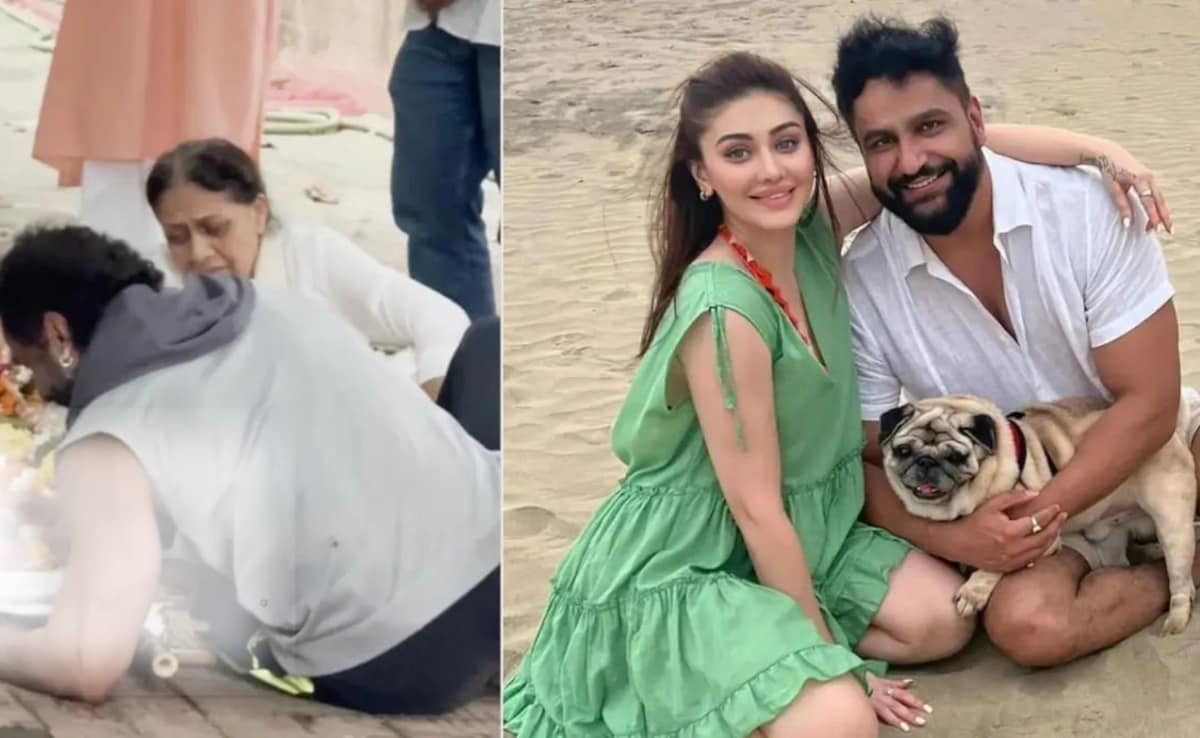 Shefali Jariwala Death: Parag Tyagi Kisses Wife's Mortal Remains ...